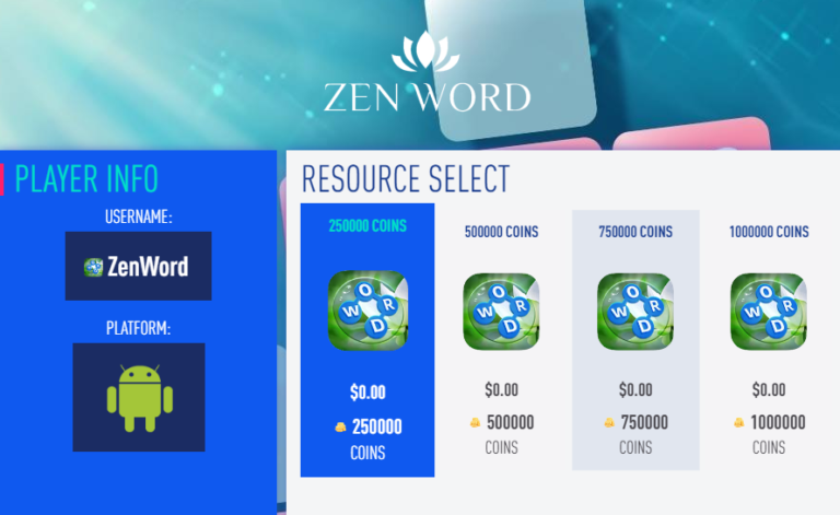 Zen Word Trucos Monedas Infinitas GRATIS Android IOS 2024
